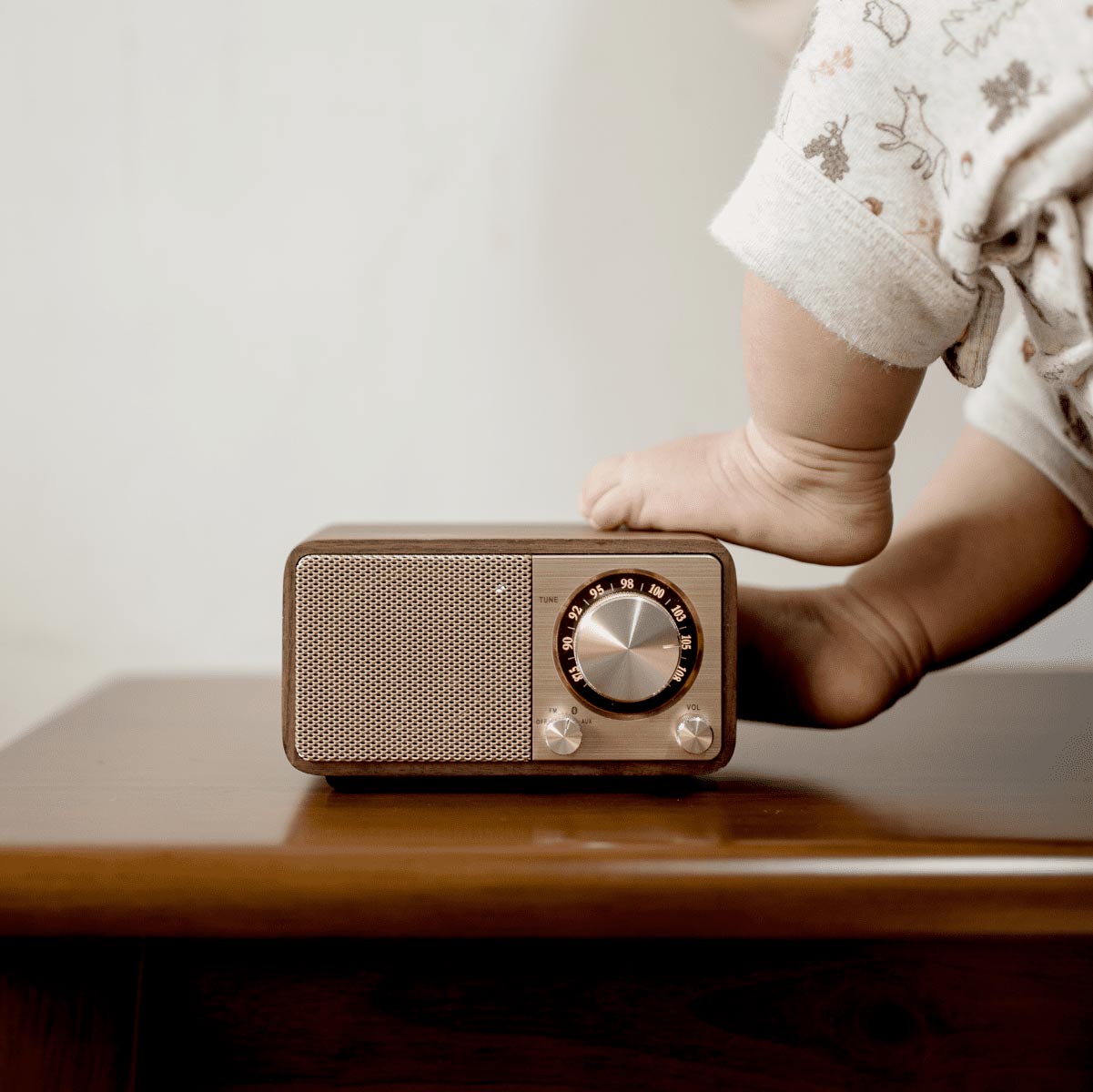 WR-7X FM / BT / AUX Wooden Cabinet Radio│SANGEAN Electronics