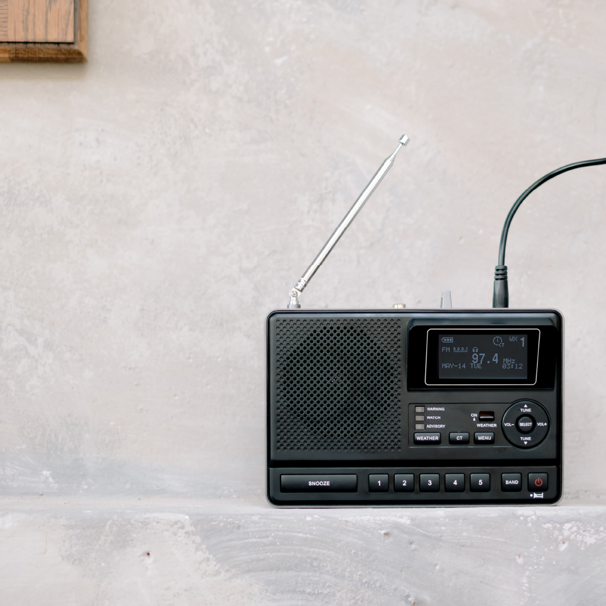 CL-100 AM /FM/ Weather Alert Clock Radio│SANGEAN Electronics