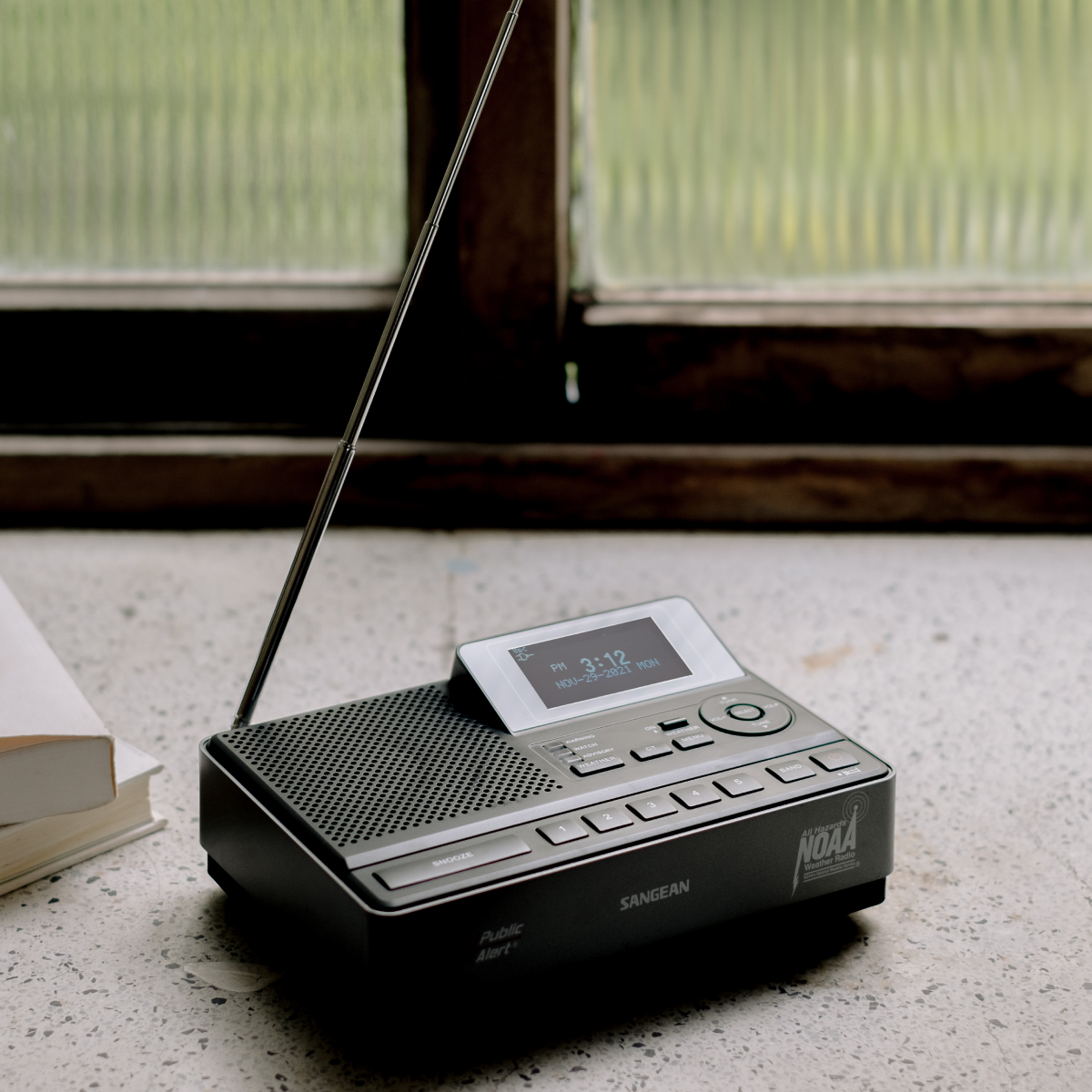 CL-100 AM /FM/ Weather Alert Clock Radio│SANGEAN Electronics