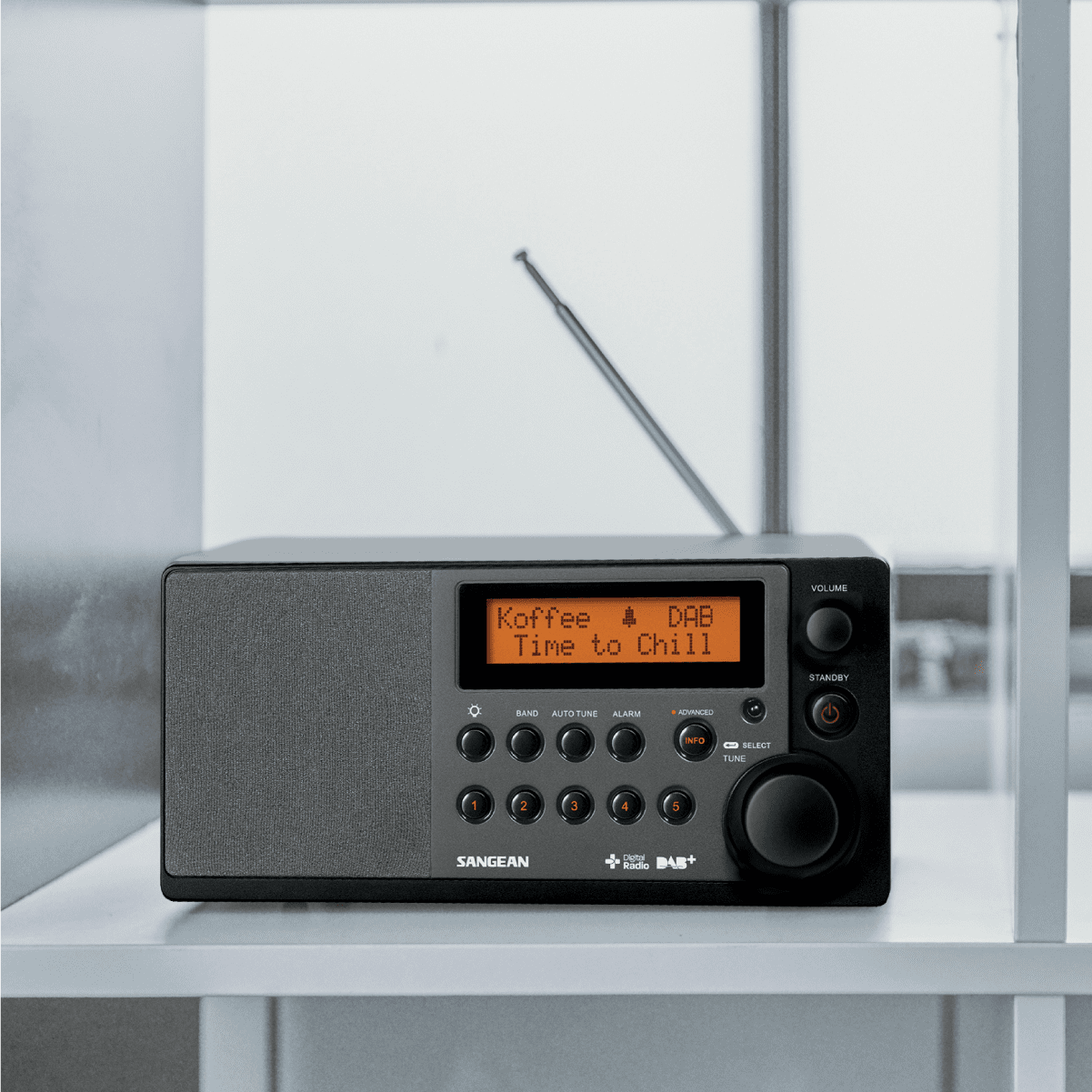 DDR-31+ DAB+/FM-RDS Wooden Cabinet Radio│SANGEAN Electronics