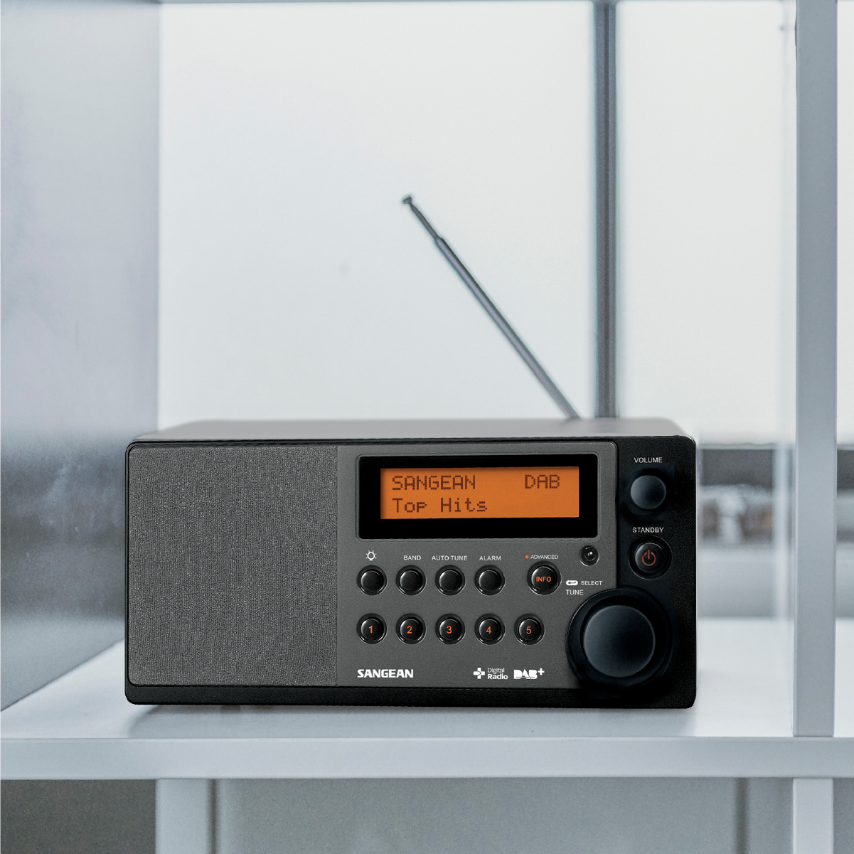 DDR-31+ DAB+/FM-RDS Wooden Cabinet Radio│SANGEAN Electronics