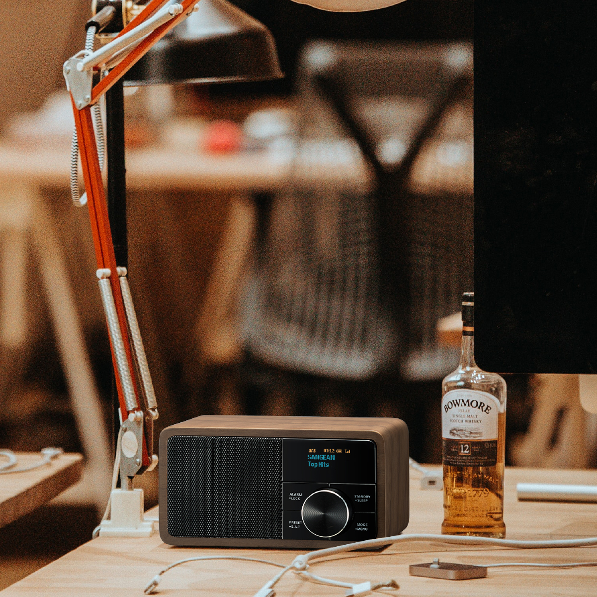 DDR-7 DAB+/FM/BT Wooden Cabinet Radio│SANGEAN Electronics