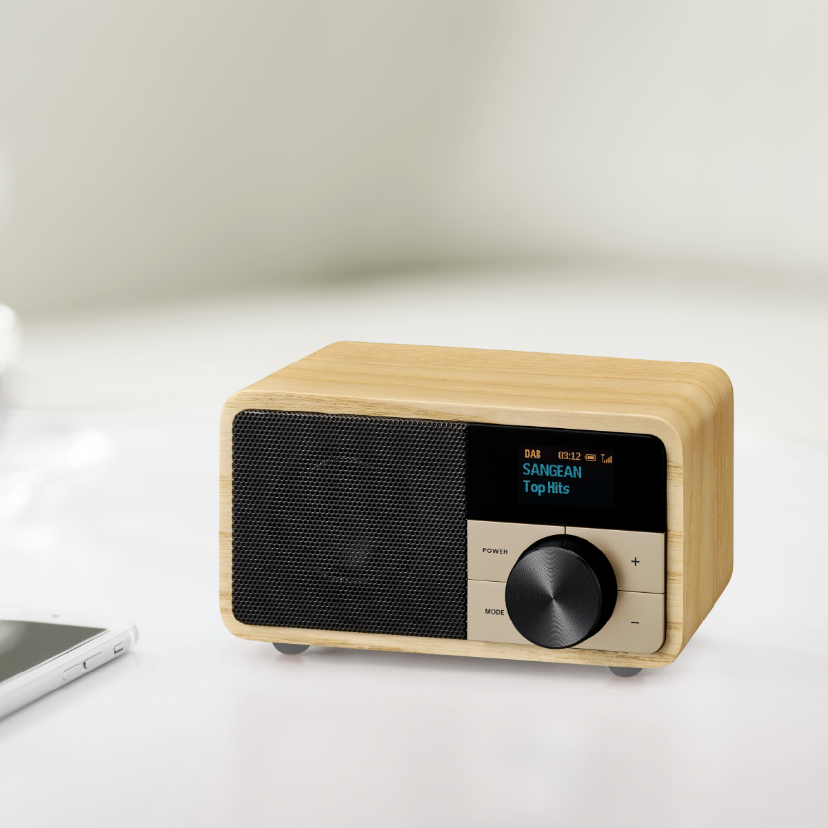 DDR-7 DAB+/FM/BT Wooden Cabinet Radio│SANGEAN Electronics
