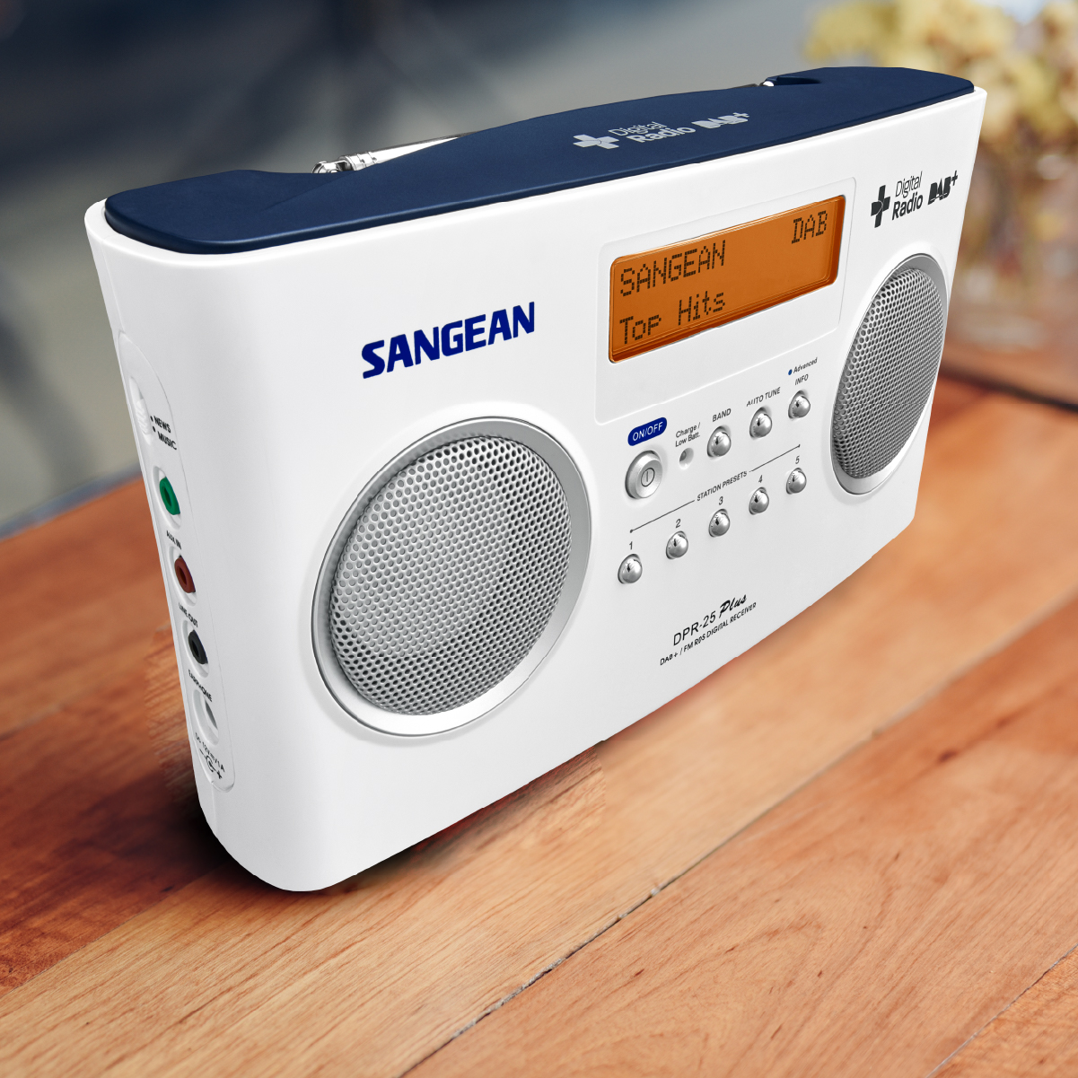 DPR-25+ DAB+/FM-RDS Digital Stereo Radio│SANGEAN Electronics