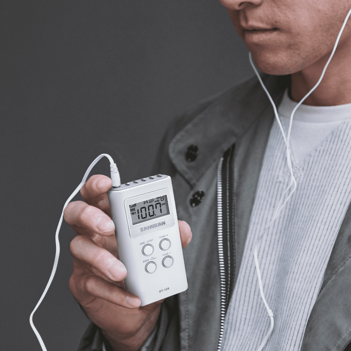 DT-120 AM / FM-Stereo Pocket Radio│SANGEAN Electronics