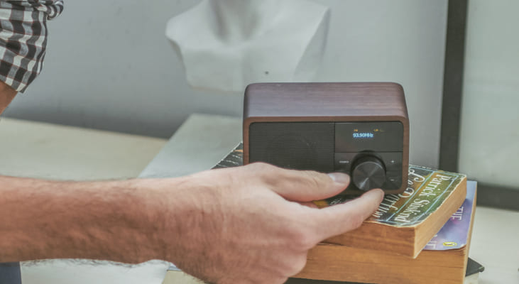 DDR-7 DAB+/FM/BT Wooden Cabinet Radio│SANGEAN Electronics