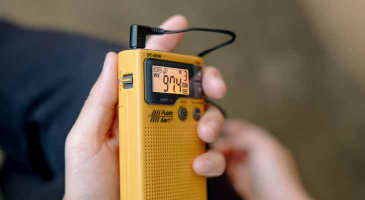 DT-400W AM/FM/Weather Alert Pocket Radio│SANGEAN Electronics