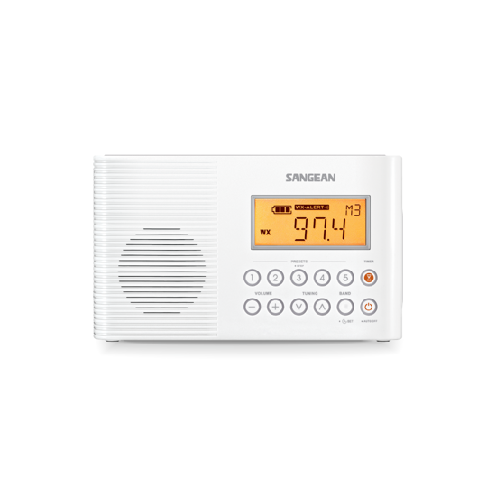 H201 AM/FM/WX Digital Tuning Radio│SANGEAN Electronics