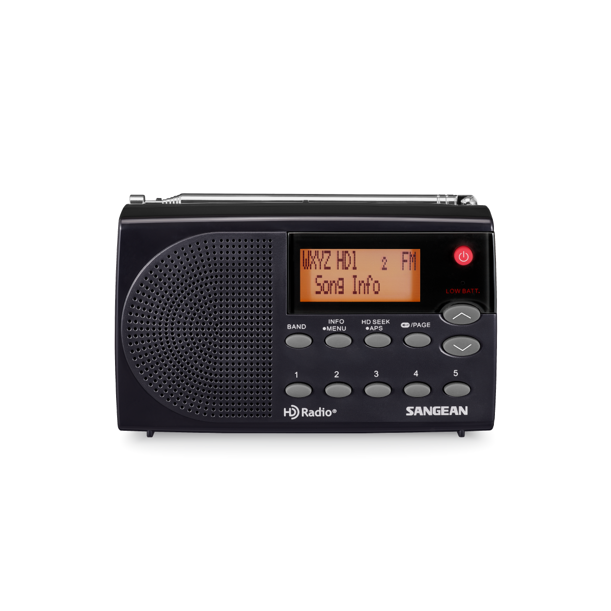 HDR-14 HD / AM / FM-RBDS Radio│SANGEAN Electronics