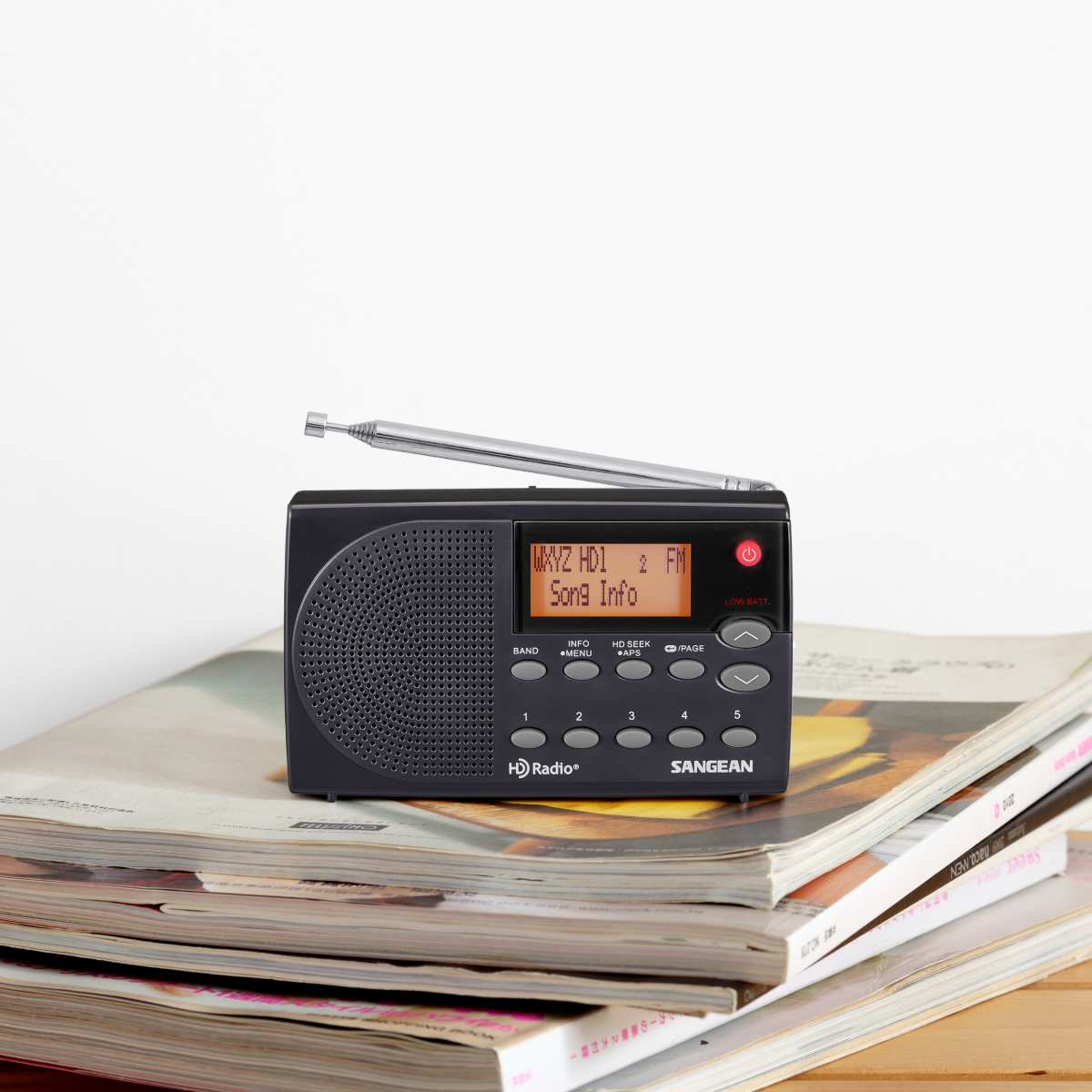 HDR-14 HD / AM / FM-RBDS Radio│SANGEAN Electronics