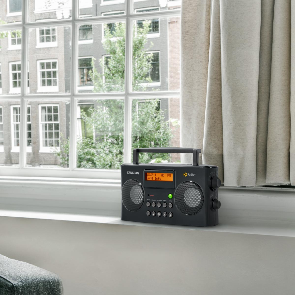 HDR-16 HD / AM / FM Stereo Radio│SANGEAN Electronics