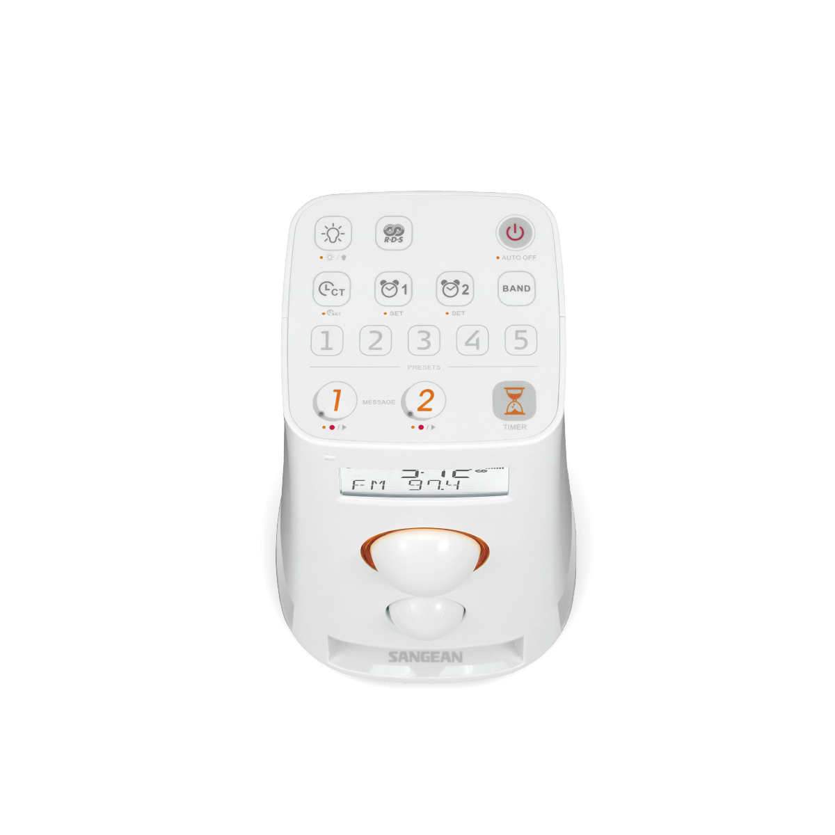 K-200 AM/FM/AUX-In數位式收音機│山進電子