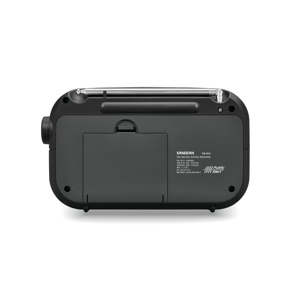 PR-D12 AM/FM/WX Digital Tuning Radio│SANGEAN Electronics