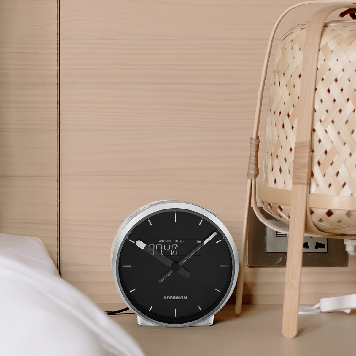 RCR-29 調幅/調頻/天氣警報 數位式收音機│山進電子