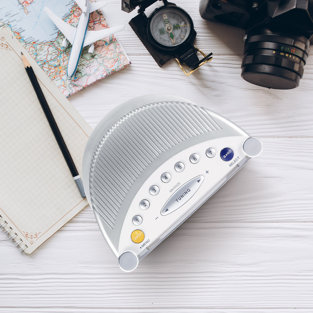 RCR-3 AM / FM-RBDS / AUX-In Tuning Radio│SANGEAN Electronics