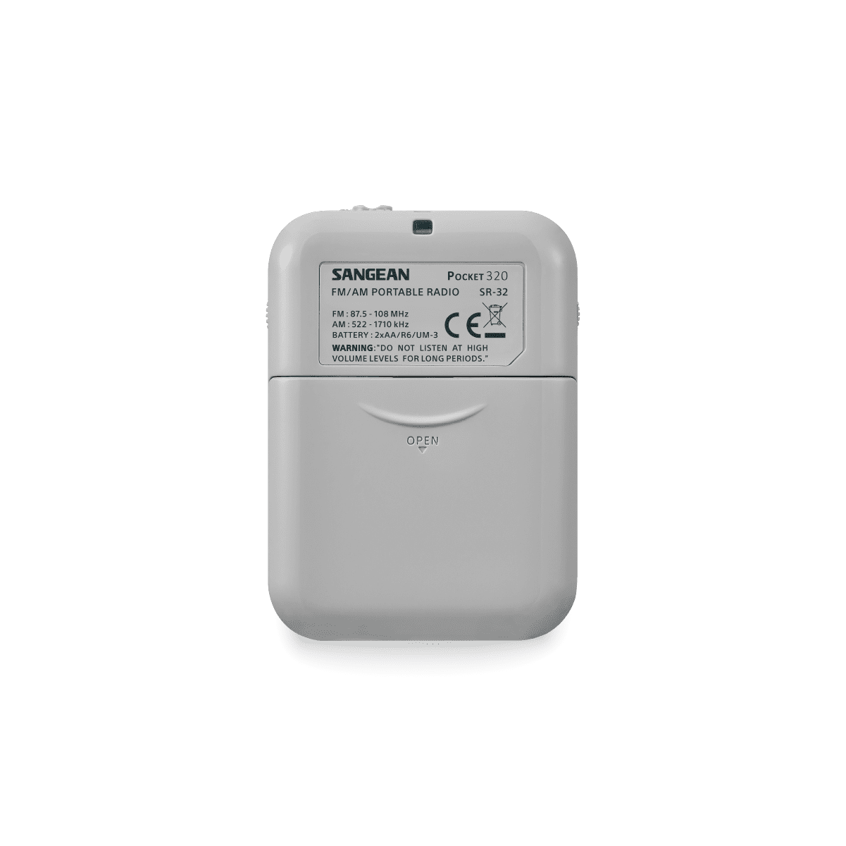 SR-32 AM / FM Pocket Radio│SANGEAN Electronics