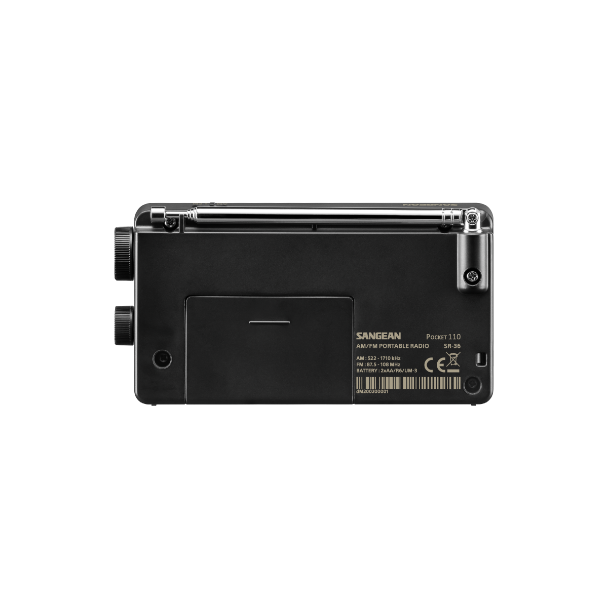 SR-36 AM / FM Pocket Radio│SANGEAN Electronics