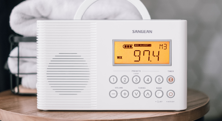 H201 AM/FM/WX Digital Tuning Radio│SANGEAN Electronics