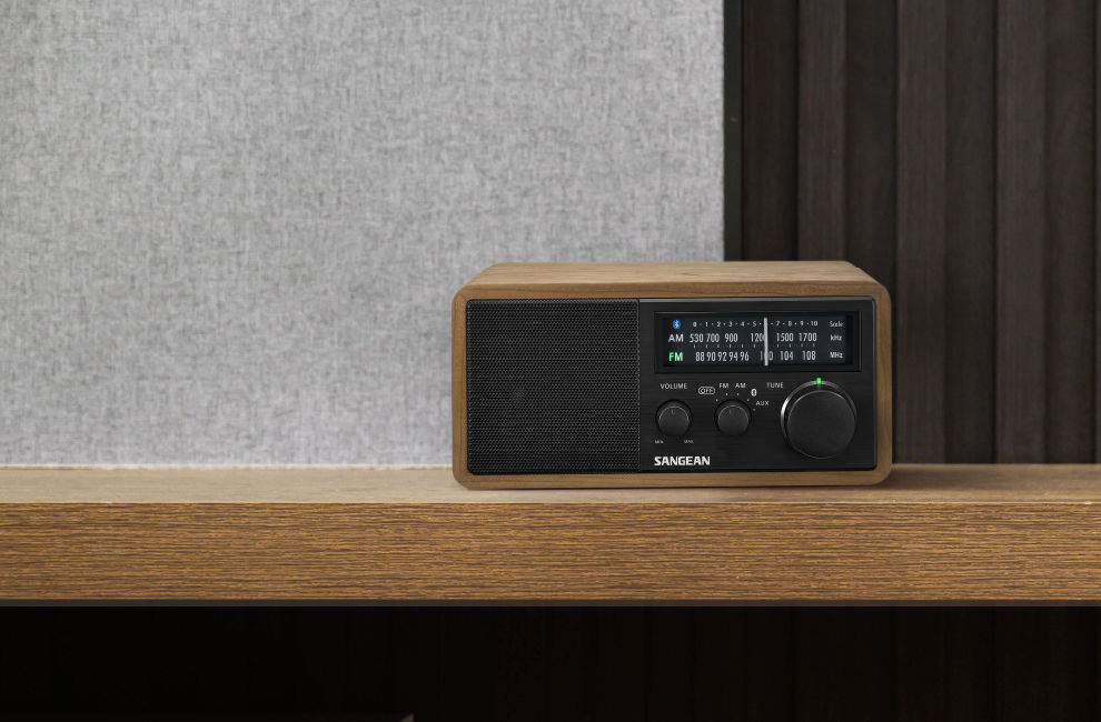 WR-11BT+ Bluetooth Wooden Cabinet Radio│SANGEAN Electronics