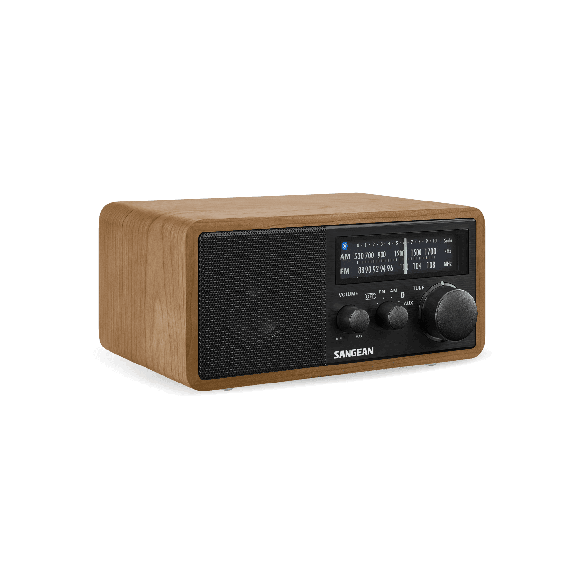 WR-11BT+ AM/FM/AUX/Wooden Cabinet Radio│SANGEAN Electronics