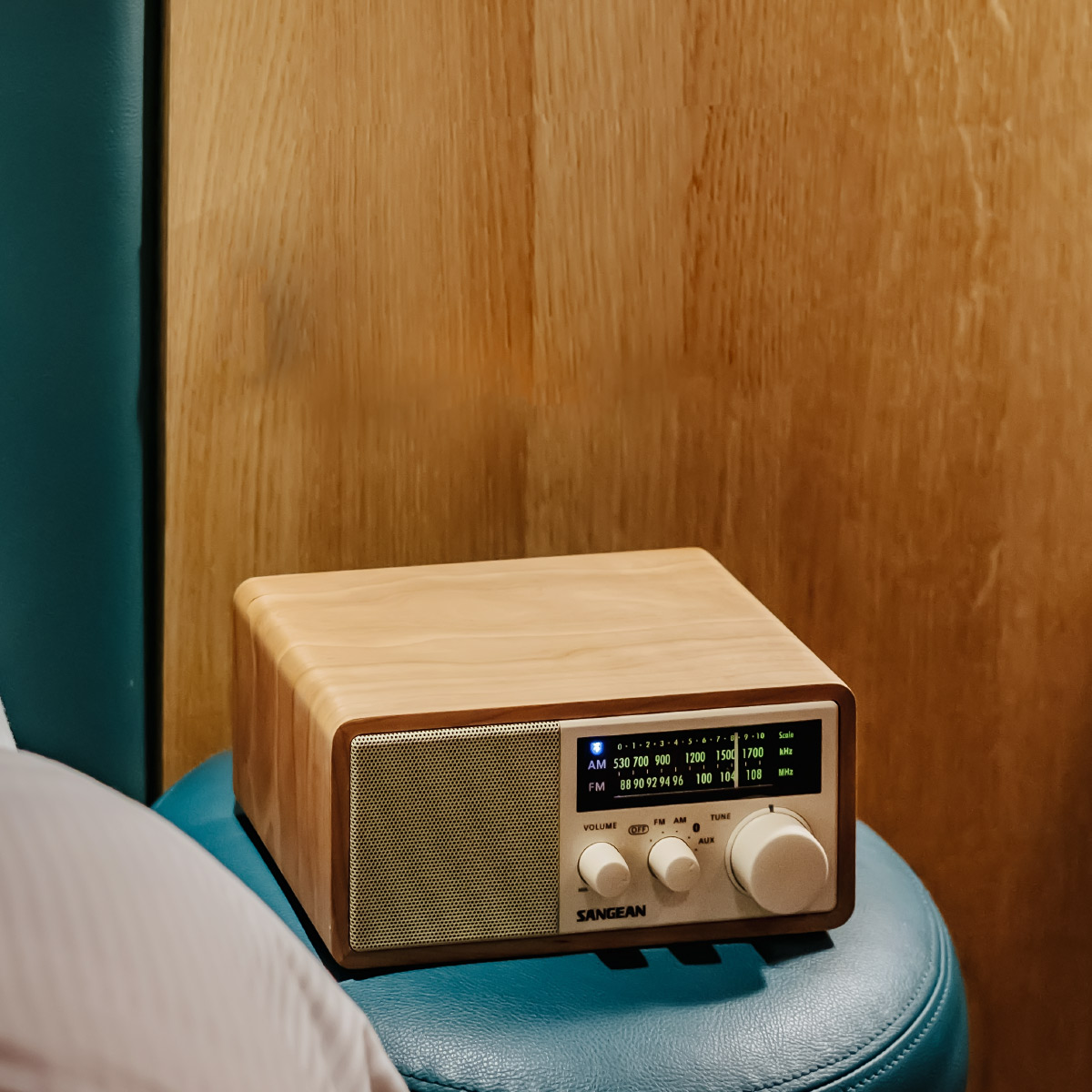 WR-16 AM / FM / BT Wooden Cabinet Radio│SANGEAN Electronics
