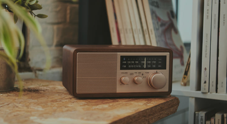 WR-16SE AM/FM/AUX/BT Wooden Cabinet Radio│SANGEAN Electronics