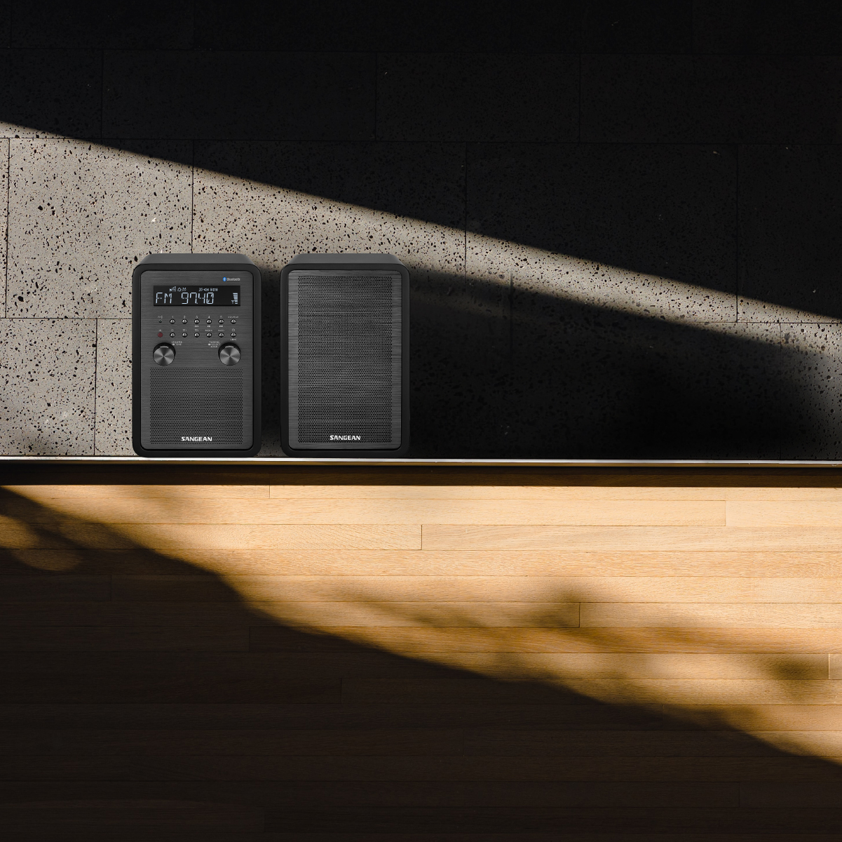 WR-50 AM / FM / BT Wooden Cabinet Radio│SANGEAN Electronics