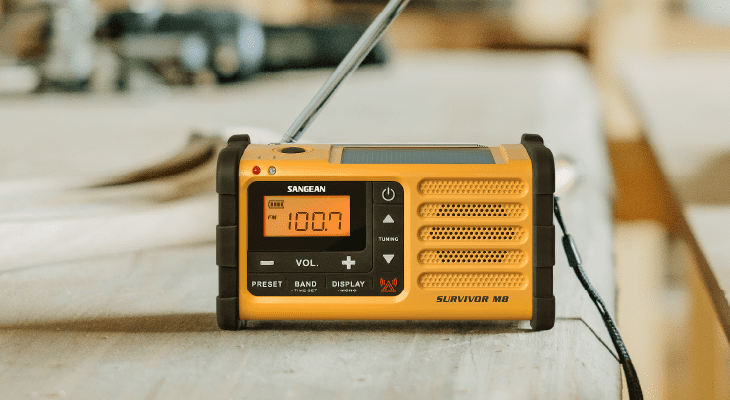 MMR-88 AM / FM-RDS / Emergency Radio│SANGEAN Electronics