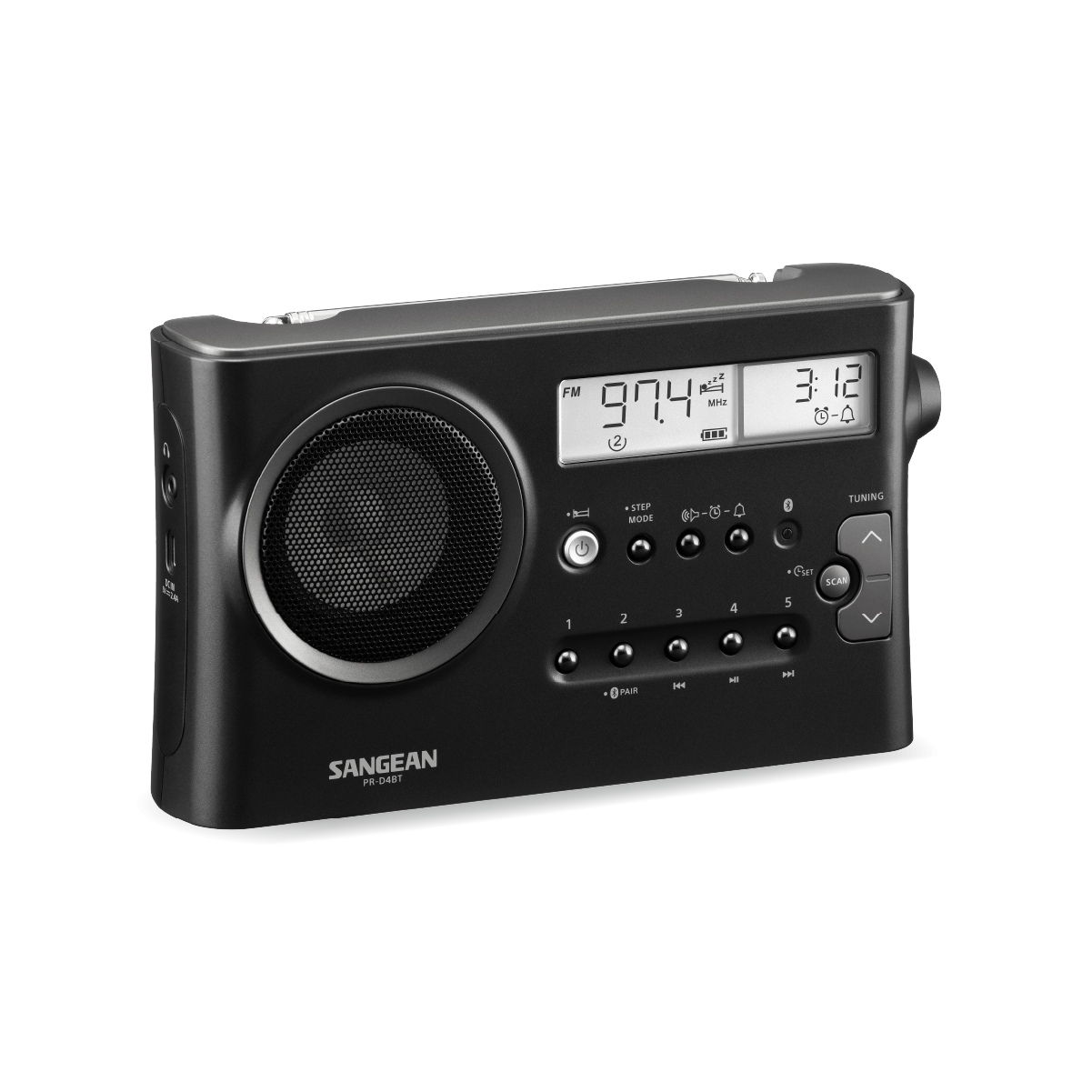 PR-D4BT AM/FM/Bluetooth Digital Tuning Radio│SANGEAN Electronics