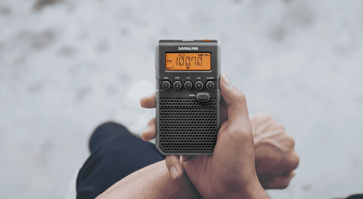 DT-800 AM / FM Rechargeable Pocket Radio│SANGEAN Electronics
