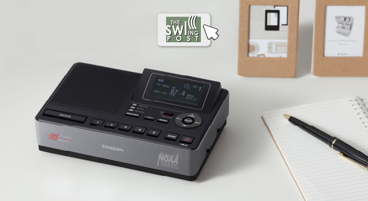 CL-100 AM /FM/ Weather Alert Clock Radio│SANGEAN Electronics