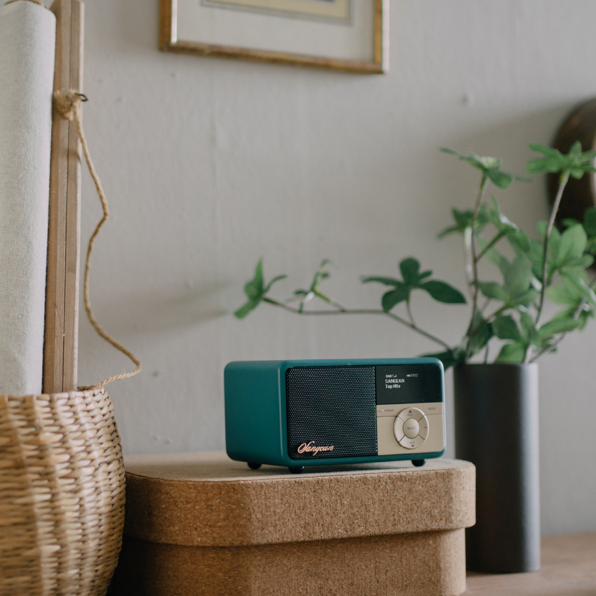 DDR-7X DAB+/FM/藍牙木質音箱收音機│山進電子