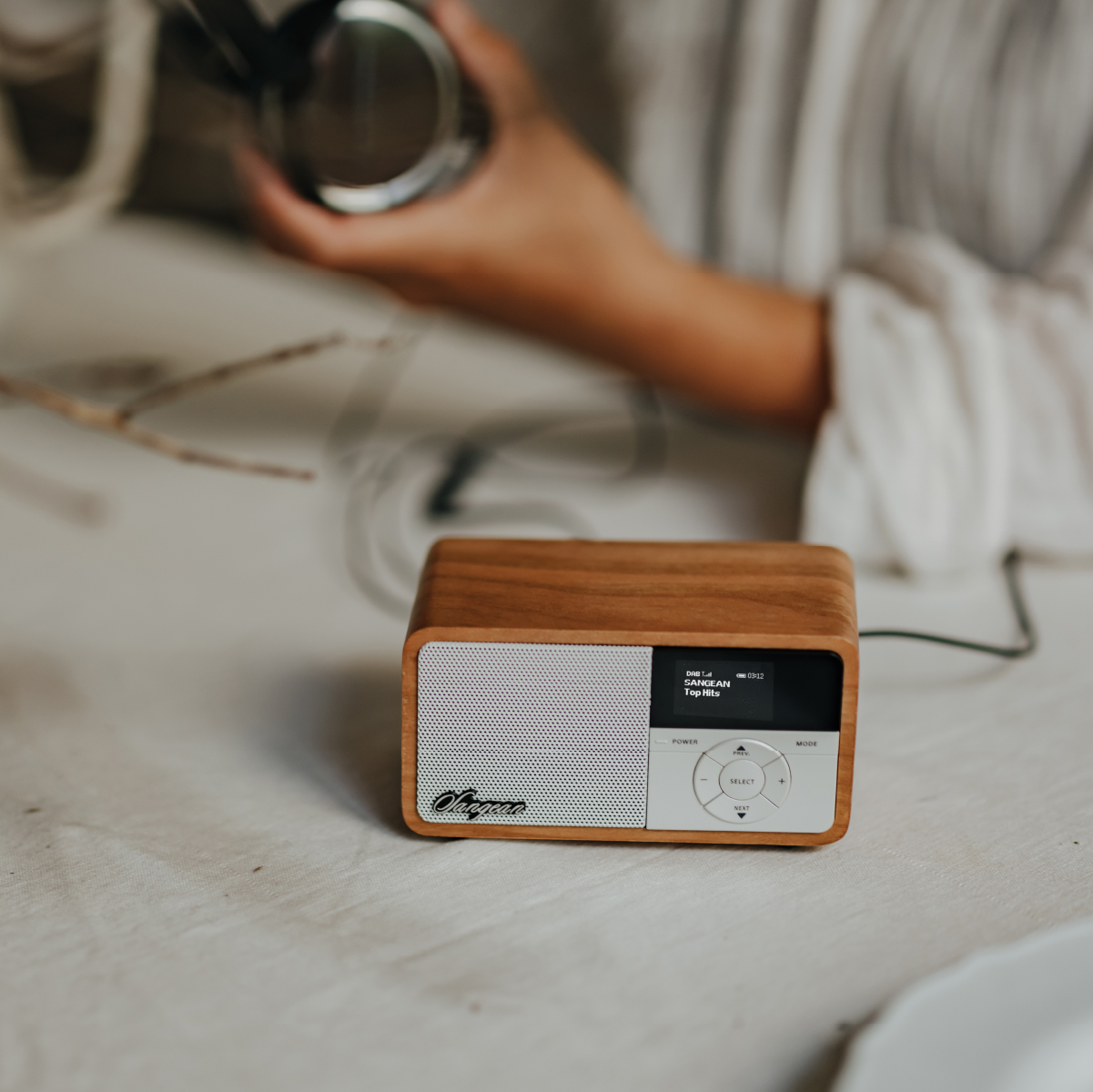 DDR-7X DAB+/FM/BT Wooden Cabinet Radio│SANGEAN Electronics