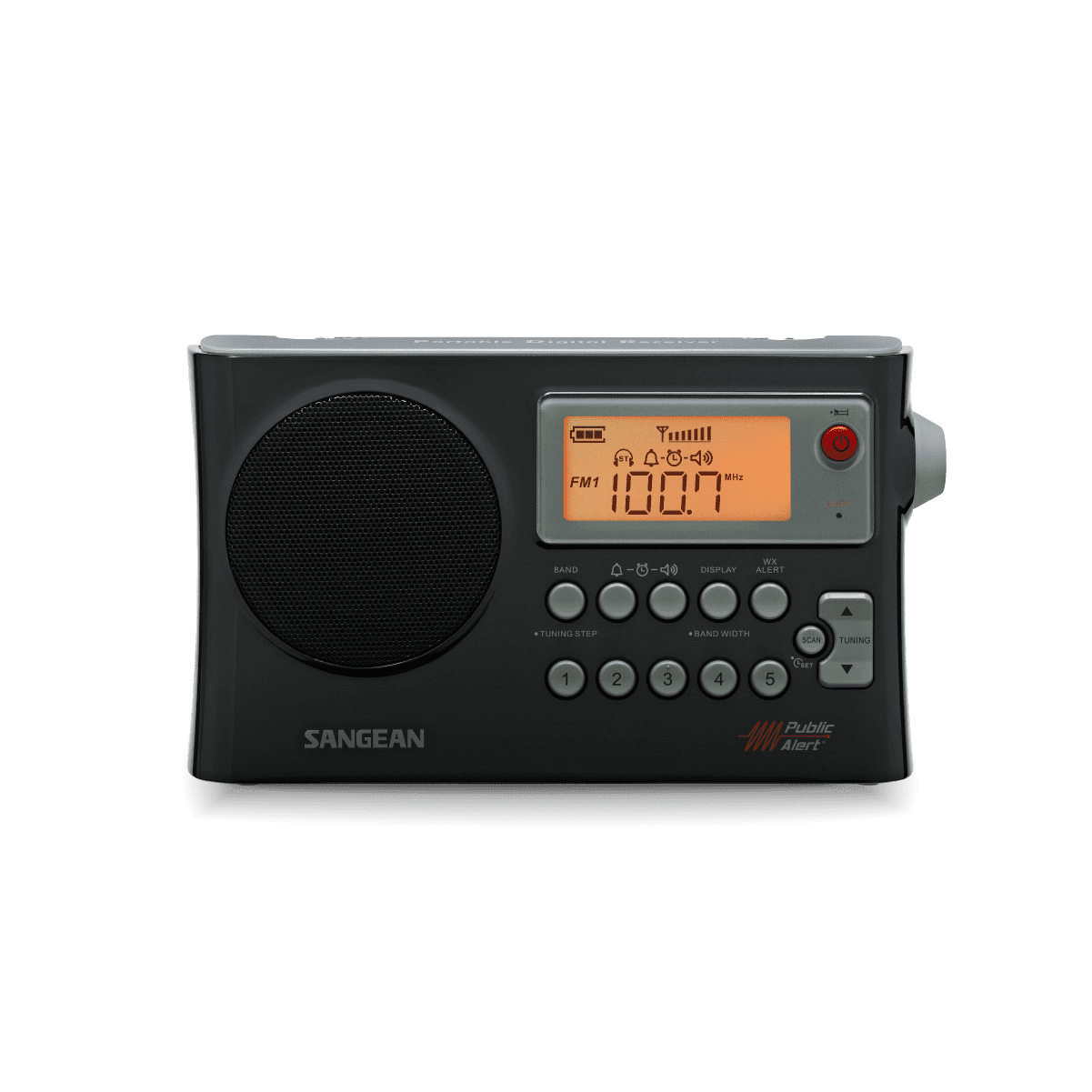 PR-D12 AM/FM/WX Digital Tuning Radio│SANGEAN Electronics