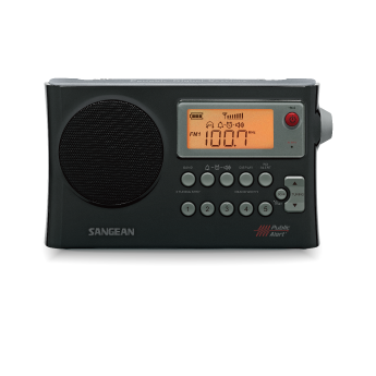 CL-100 AM /FM/ Weather Alert Clock Radio│SANGEAN Electronics