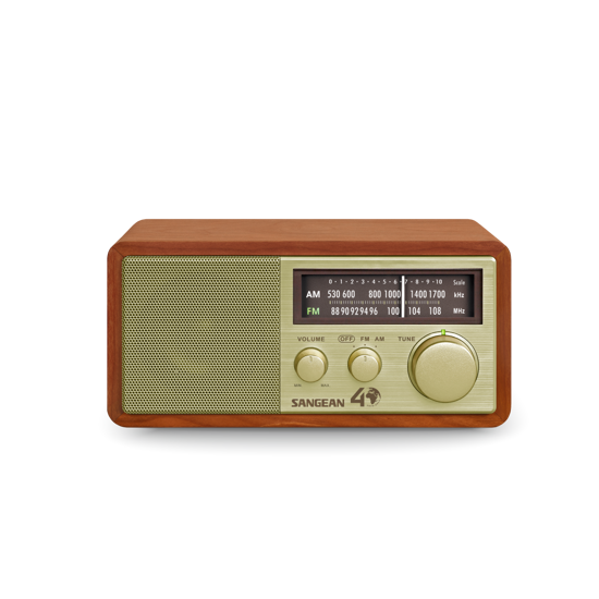 WR-11SE AM / FM Wooden Cabinet Radio│SANGEAN Electronics