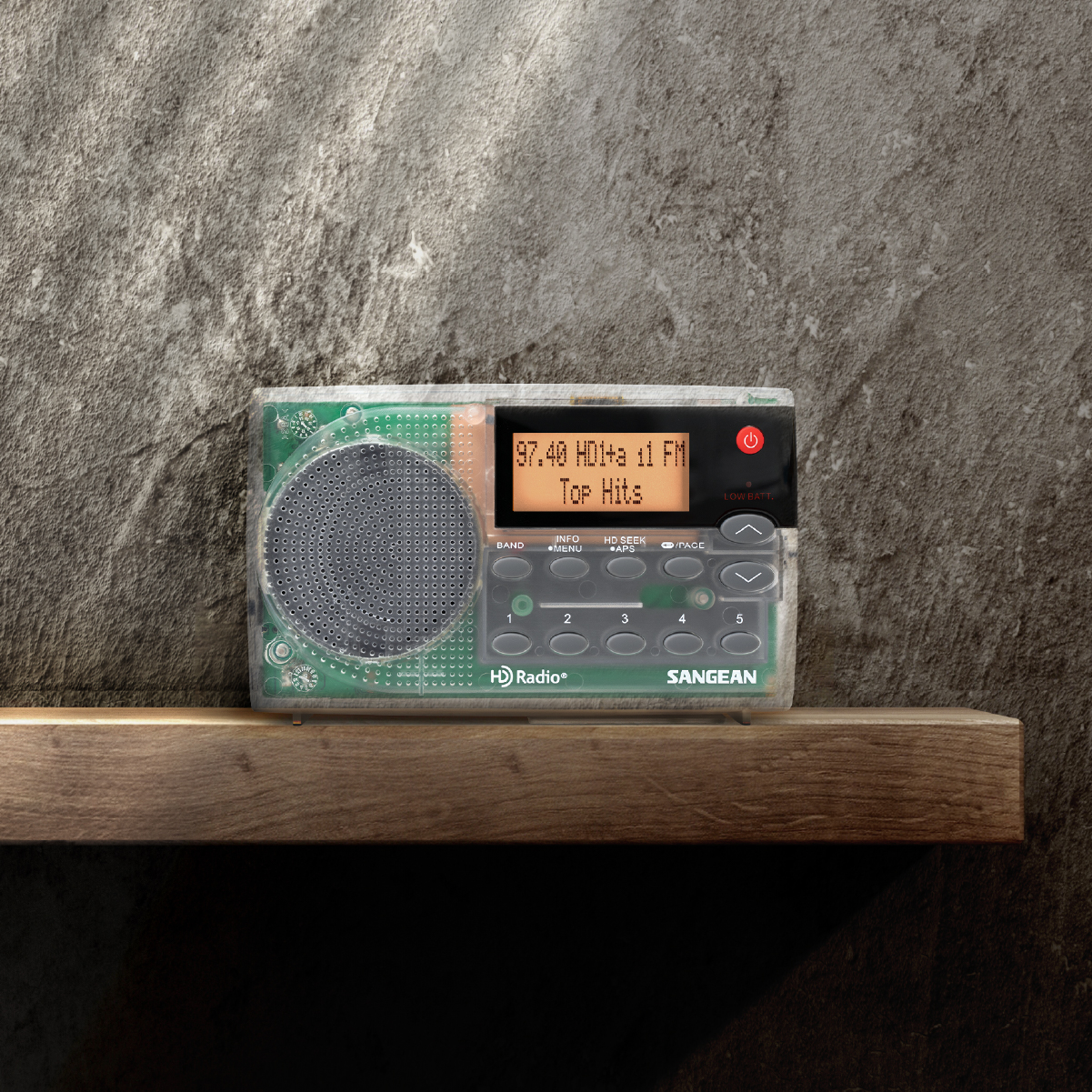 HDR-14 HD / AM / FM-RBDS Radio│SANGEAN Electronics