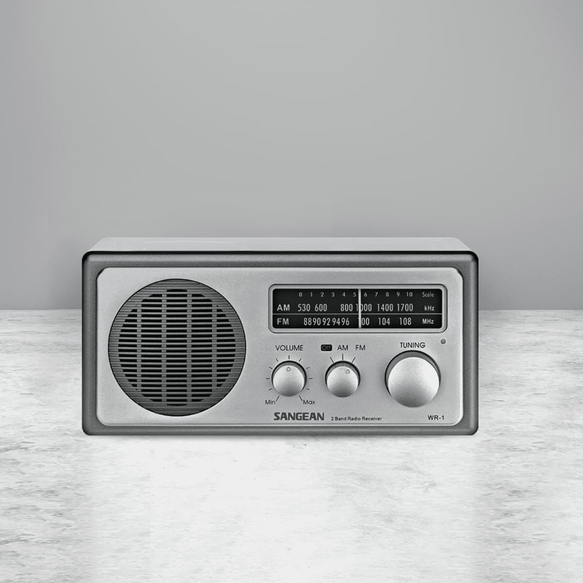 WR-1 AM / FM Cabinet Radio│SANGEAN Electronics
