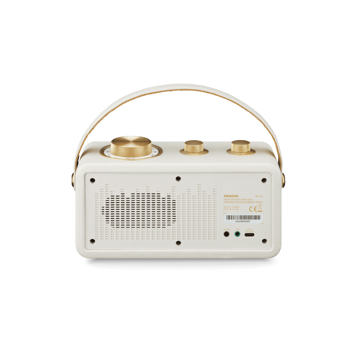 RA-101 True Wireless Stereo Portable Radio│SANGEAN Electronics