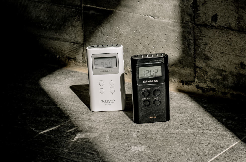 DT-120 AM / FM-Stereo Pocket Radio│SANGEAN Electronics