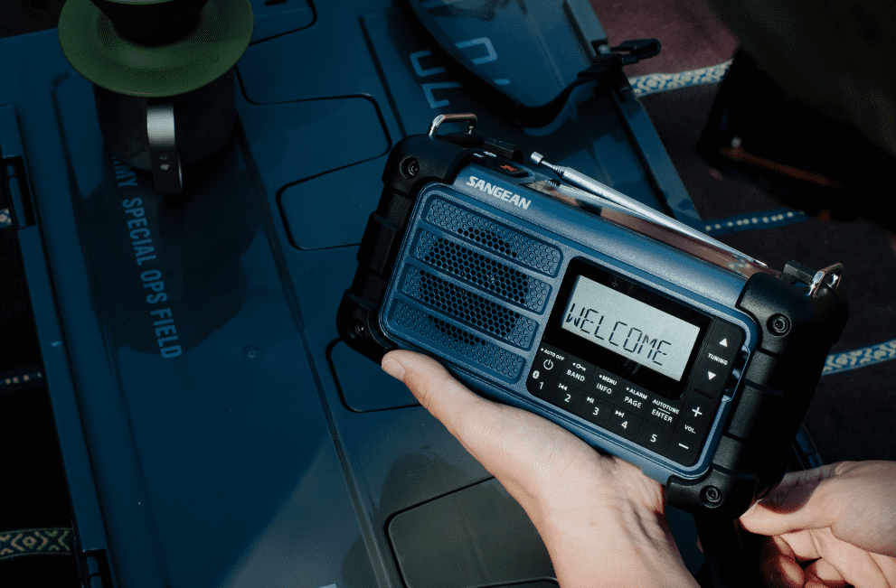 MMR-99 AM / FM-RDS / Multi-Powered Radio│SANGEAN Electronics