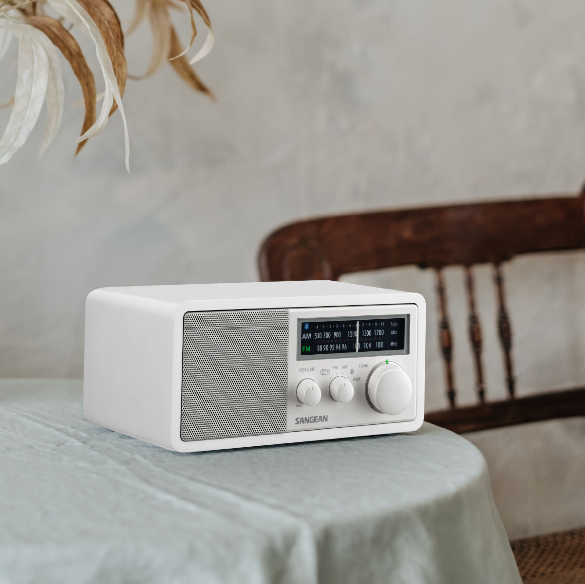 WR-11BT+ AM/FM/AUX/Wooden Cabinet Radio│SANGEAN Electronics