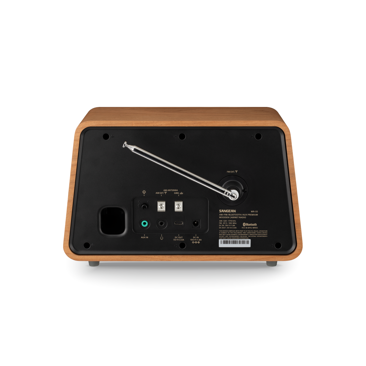 WR-55 Bluetooth / Premium Wooden Cabinet Radio│SANGEAN Electronics