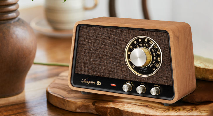 WR-55 Bluetooth / Premium Wooden Cabinet Radio│SANGEAN Electronics