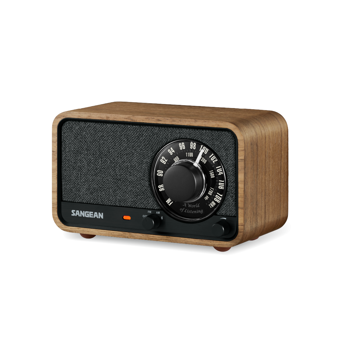WR-8 AM / FM / Bluetooth Wooden Cabinet Radio│SANGEAN Electronics