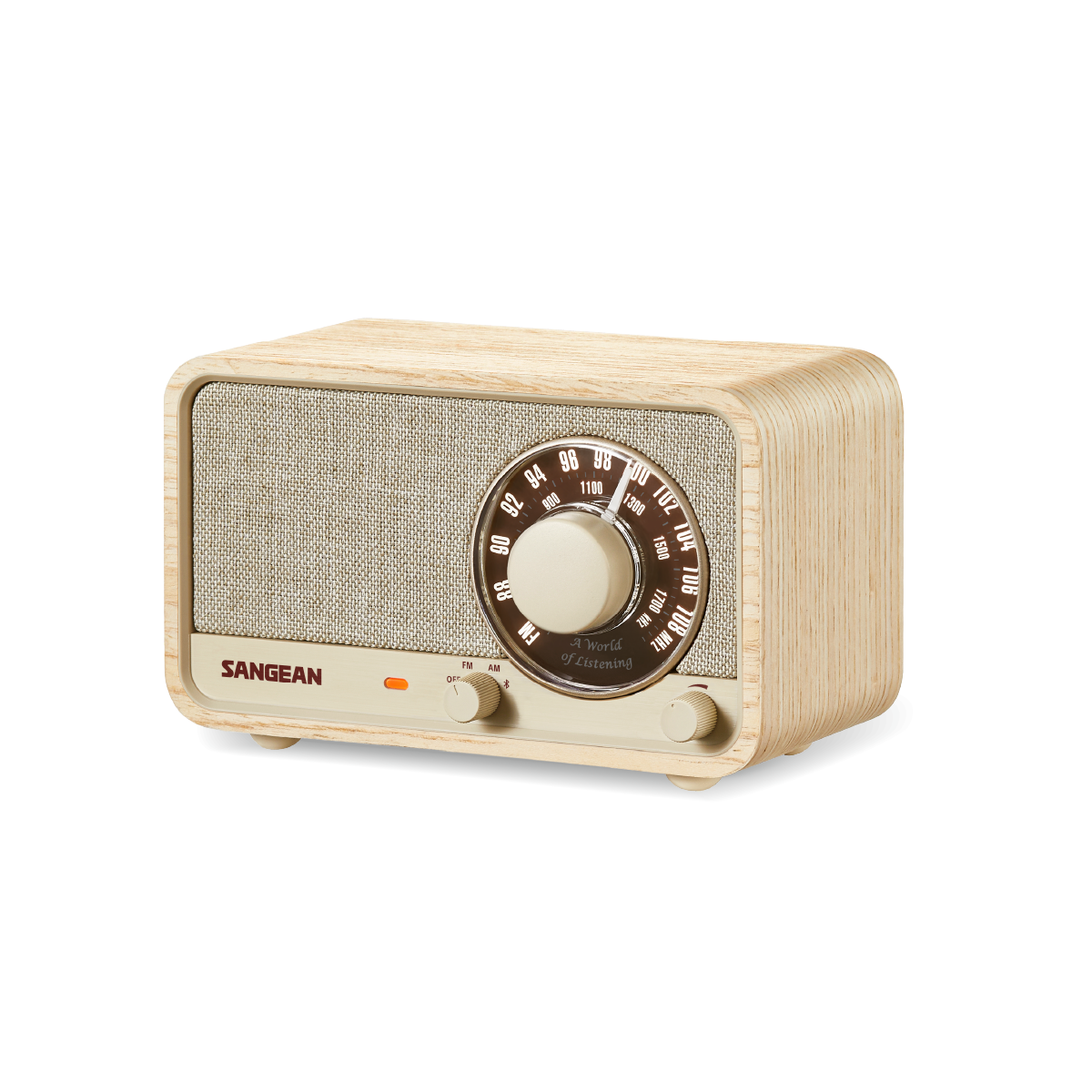 WR-8 AM / FM / Bluetooth Wooden Cabinet Radio│SANGEAN Electronics