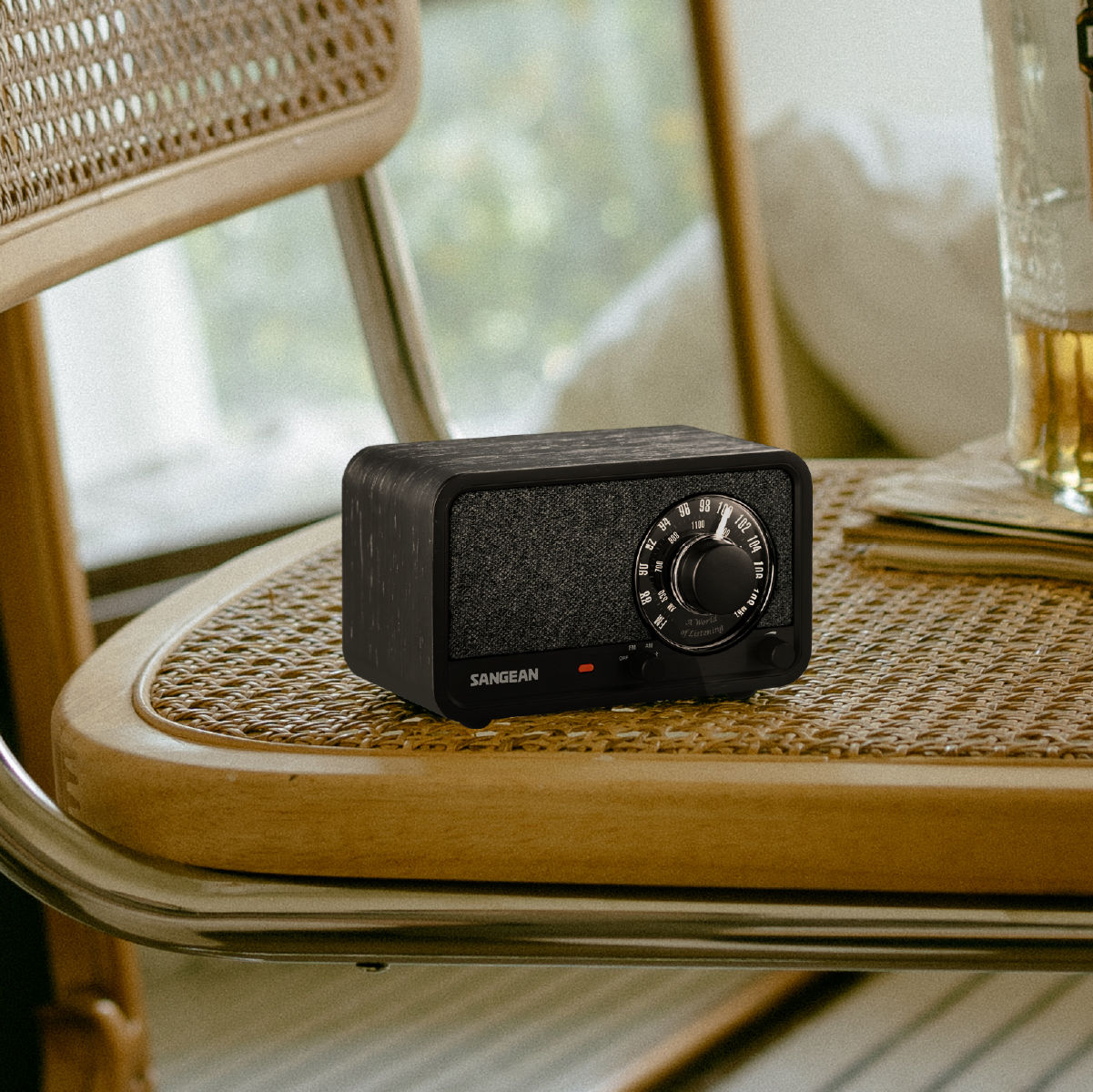 WR-8 AM / FM / Bluetooth Wooden Cabinet Radio│SANGEAN Electronics