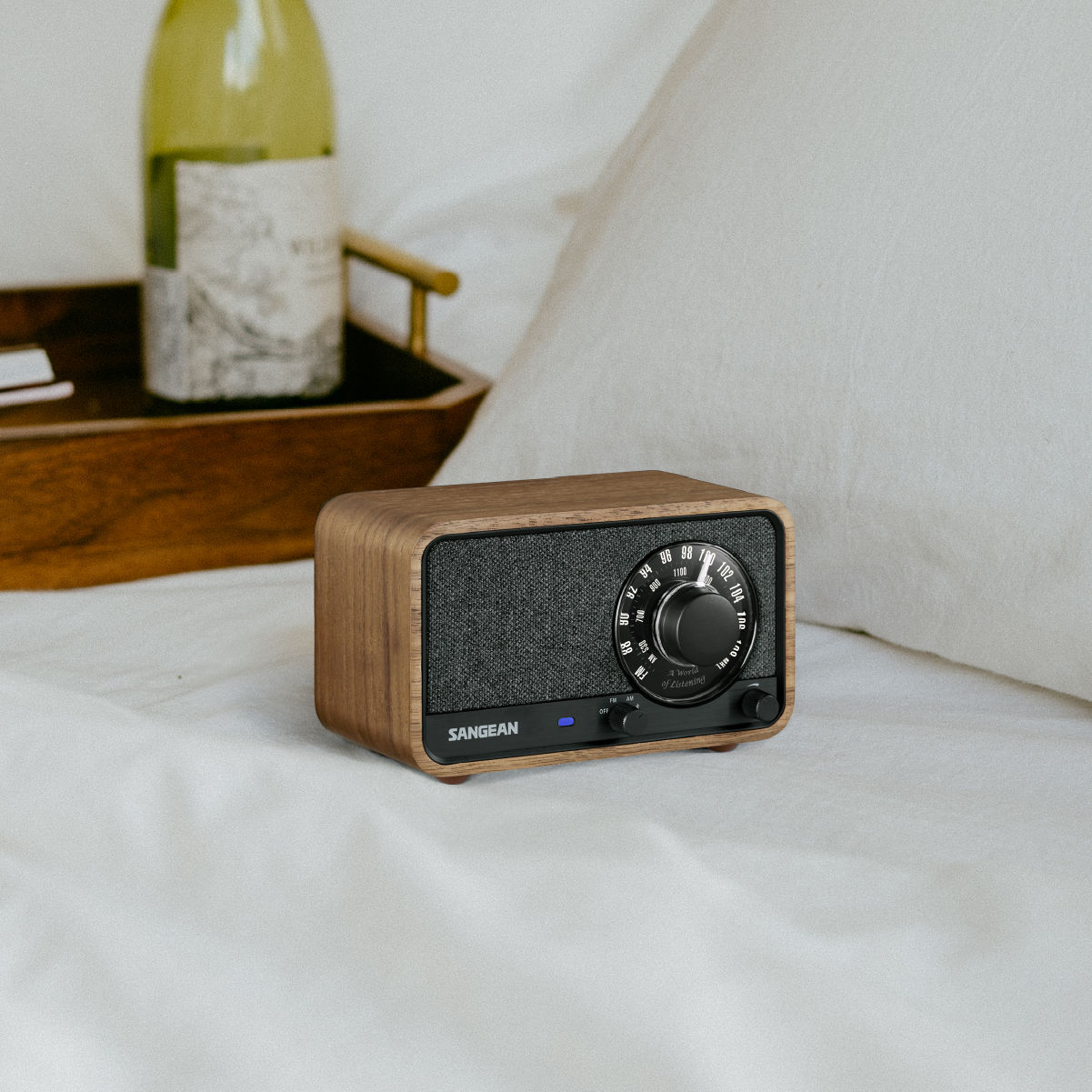WR-8 AM / FM / Bluetooth Wooden Cabinet Radio│SANGEAN Electronics