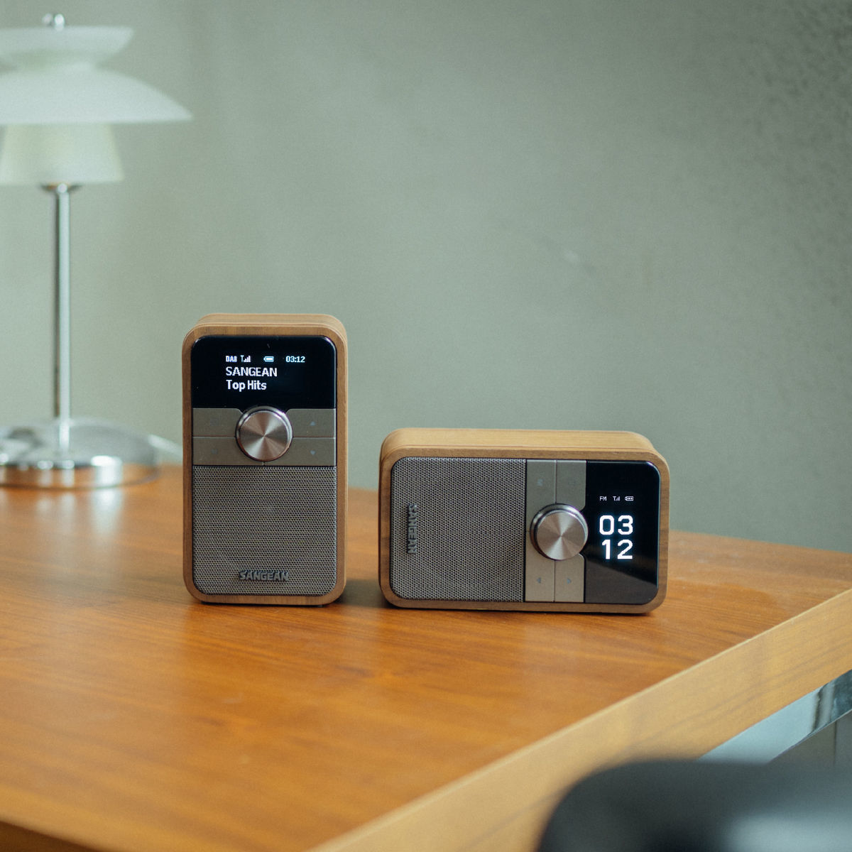 DDR-8 DAB+ / FM-RDS / Bluetooth Wooden Cabinet Radio│SANGEAN Electronics